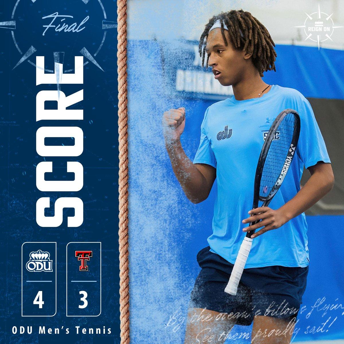 ODU Men's Tennis Triumphs Over Troy to Secure Spot in SBC Championship ...